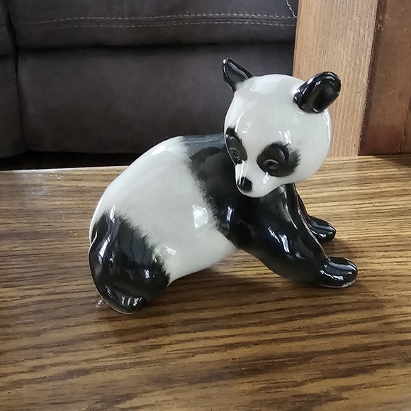 Art | Vintage Baby Panda Porcelain Figurine 312 By 3 Excellent ...